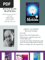 Roald Dahl - Matilda | PDF