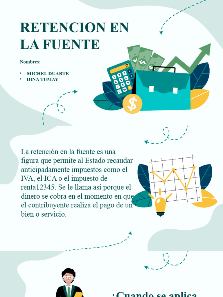 Retencion - de - Fuente - DINA Y MICHEL | PDF