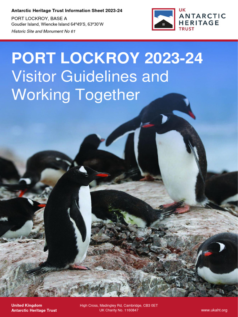 2023-24 Port Lockroy Visitor Information Guideline v2.en | PDF ...