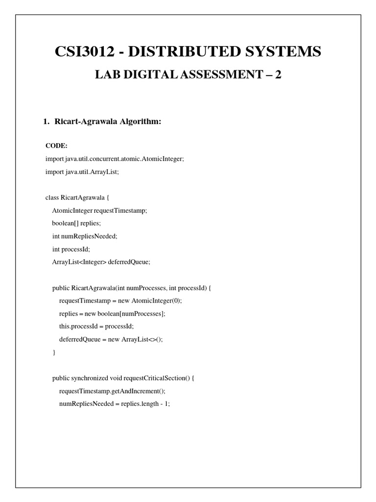 Lab Da 2 | PDF | Software Engineering | Computing