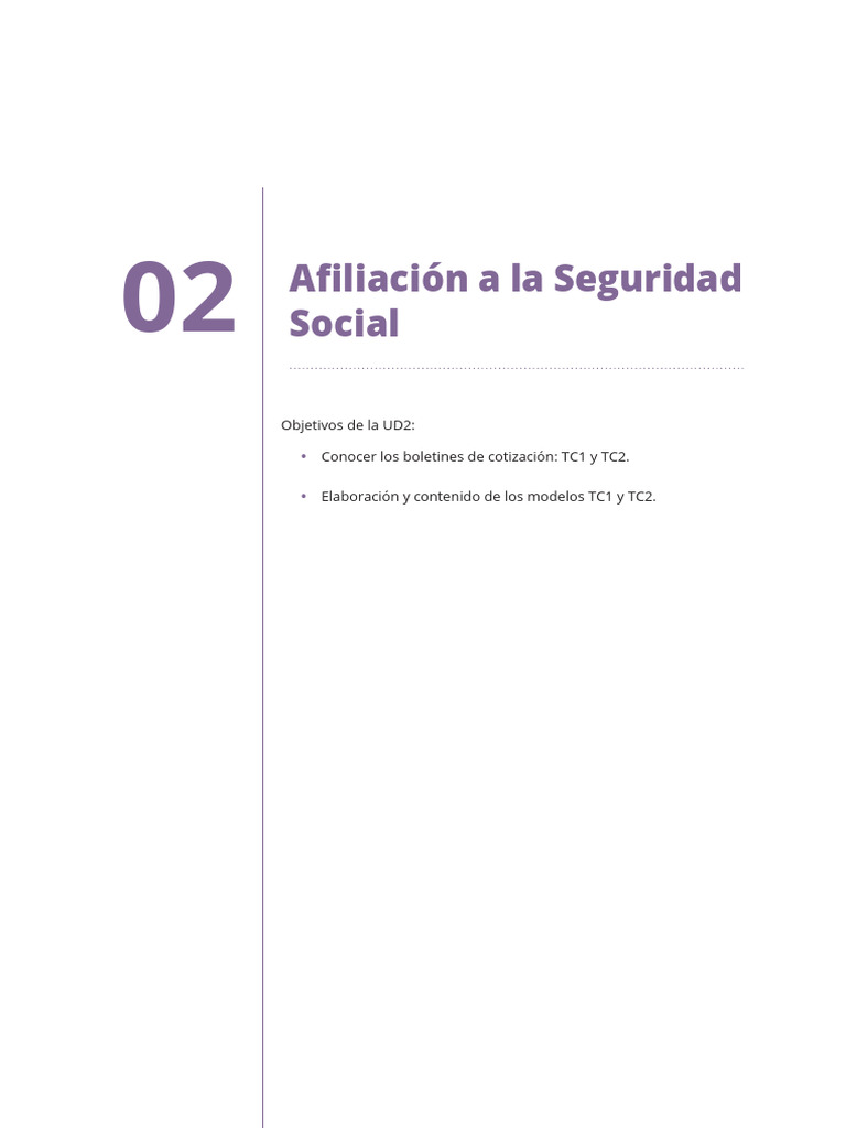 Curso de Nóminas y Seguridad Social Manual - UD2 | PDF | Economias