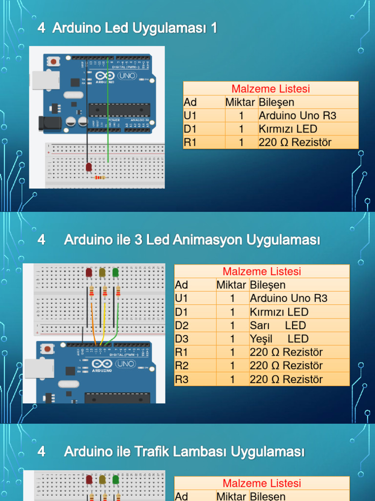 Arduino Uygulamalar | PDF