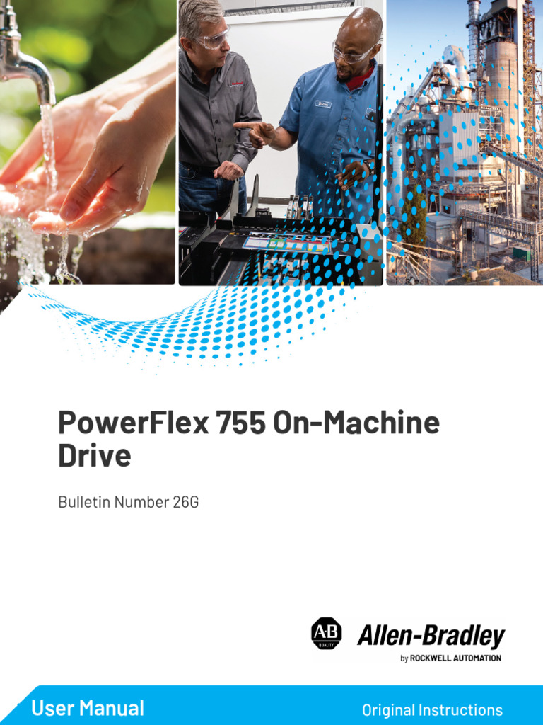 Powerflex 755 On-Machine Drive: User Manual | PDF | Automation | Amplifier