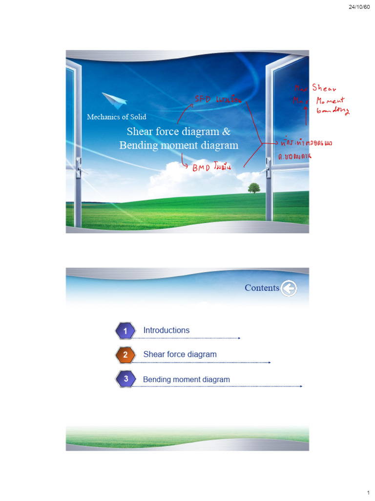 Chapter5 - SFD BMD 3 | PDF