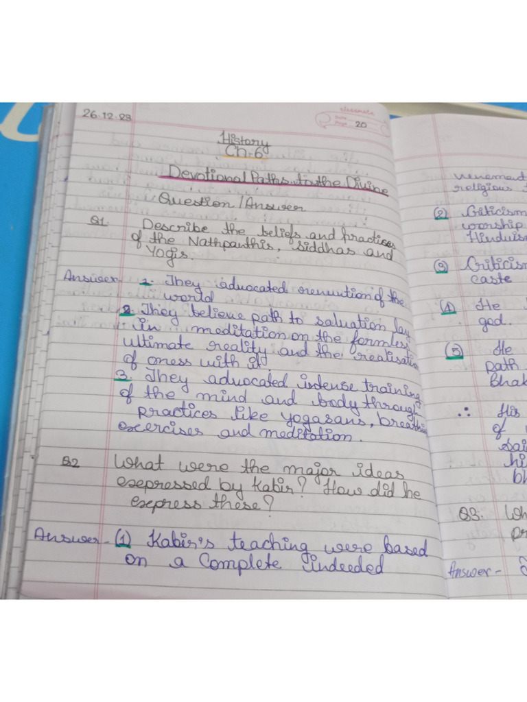 History CHAPTER. 6 NOTES | PDF