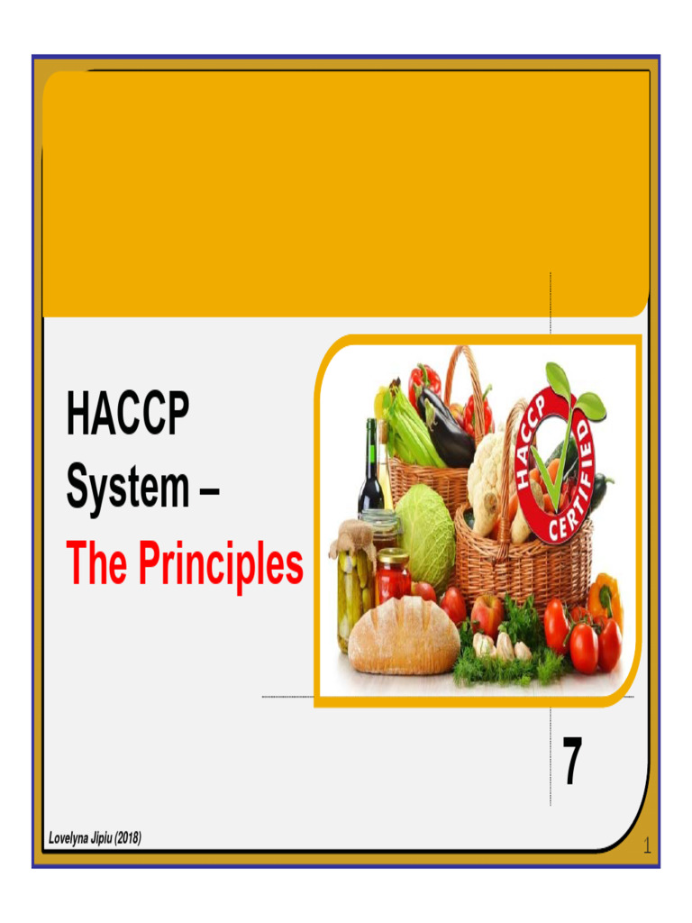 HACCP Program | PDF | Food Safety | Hazard Analysis And Critical ...