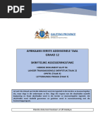 Graad 11 EAT Voorbereide Toespraak 2024 | PDF