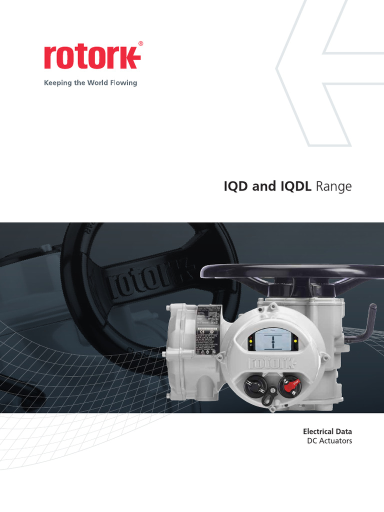 Rotork Actuador Eléctrico IQD (Inglés) | PDF | Home & Garden