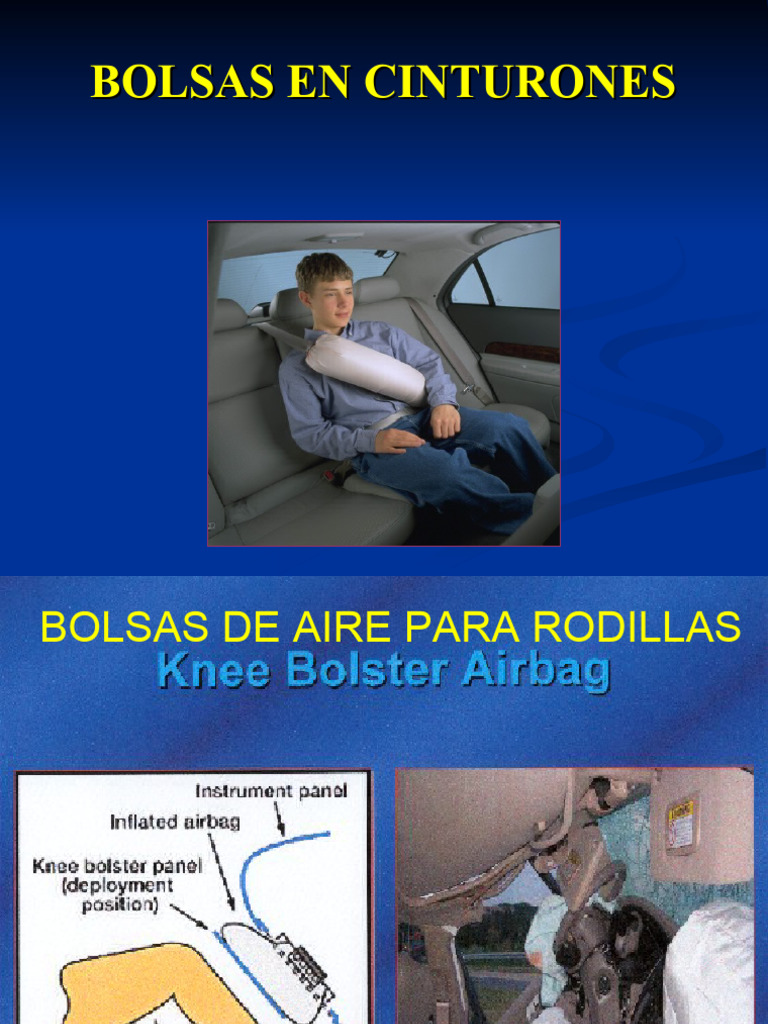Tema 3 C Bolsas en Cinturones | PDF | Airbag | Vehículo de motor
