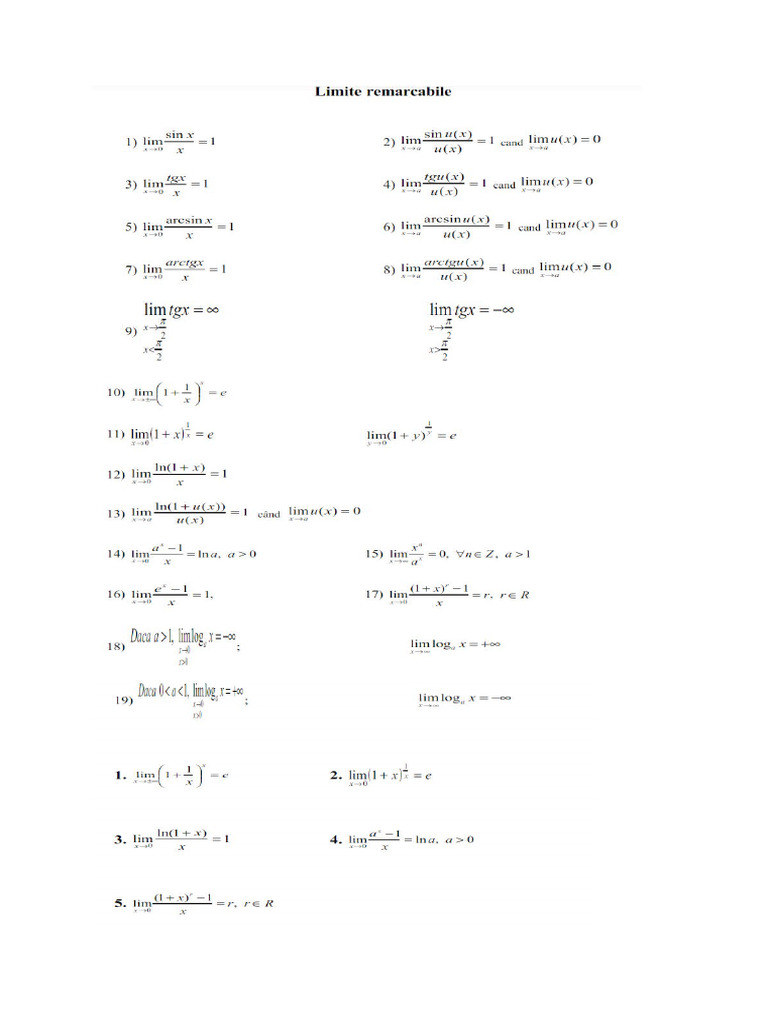 Limite Fundamentale | PDF