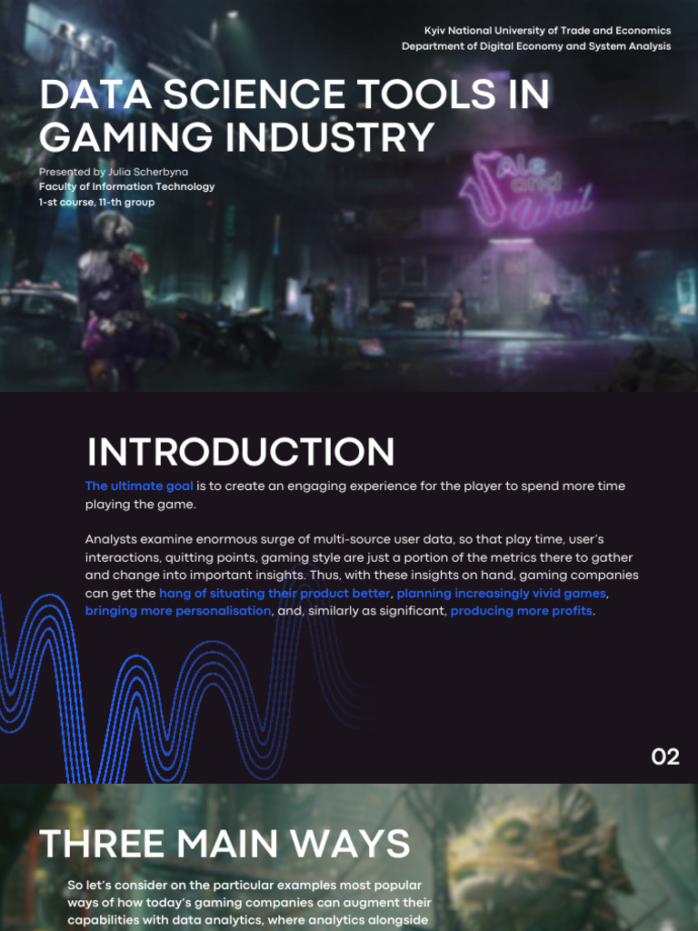 Data Science in Gaming Industry | PDF | Analytics | Data Science