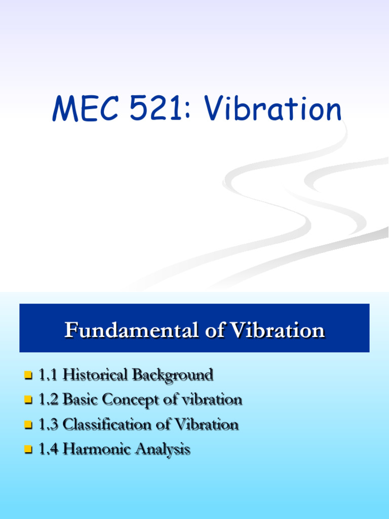 A1) Intro | PDF | Damping | Oscillation