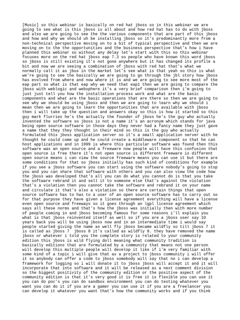 (English) JBoss Tutorial - Explore JBoss in Less Than An Hour (JBoss Introduction For Beginners ...