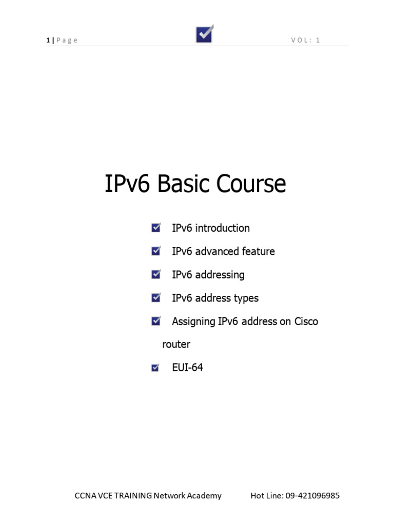 IPv6 Addressing | PDF | Computers | Technology & Engineering