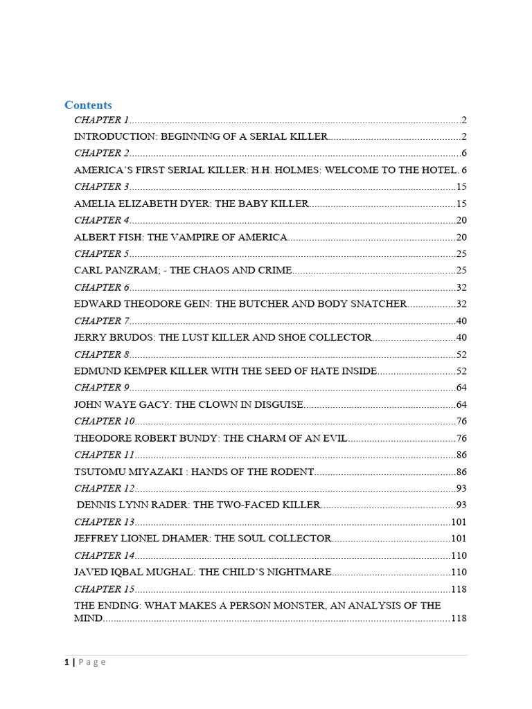 The Demon Among Us Anaylsis of A Criminal Mind Three Chapters | PDF | Jack The Ripper | Serial ...