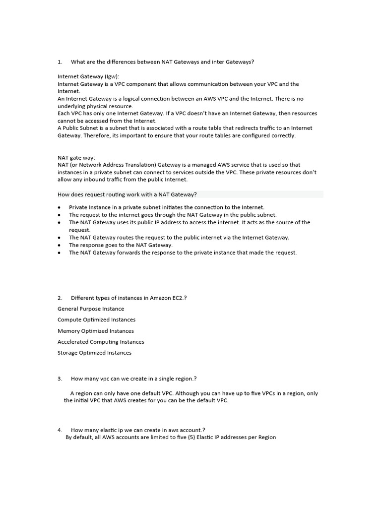 Lokesh Aws Assignment | PDF | Gateway (Telecommunications) | Internet