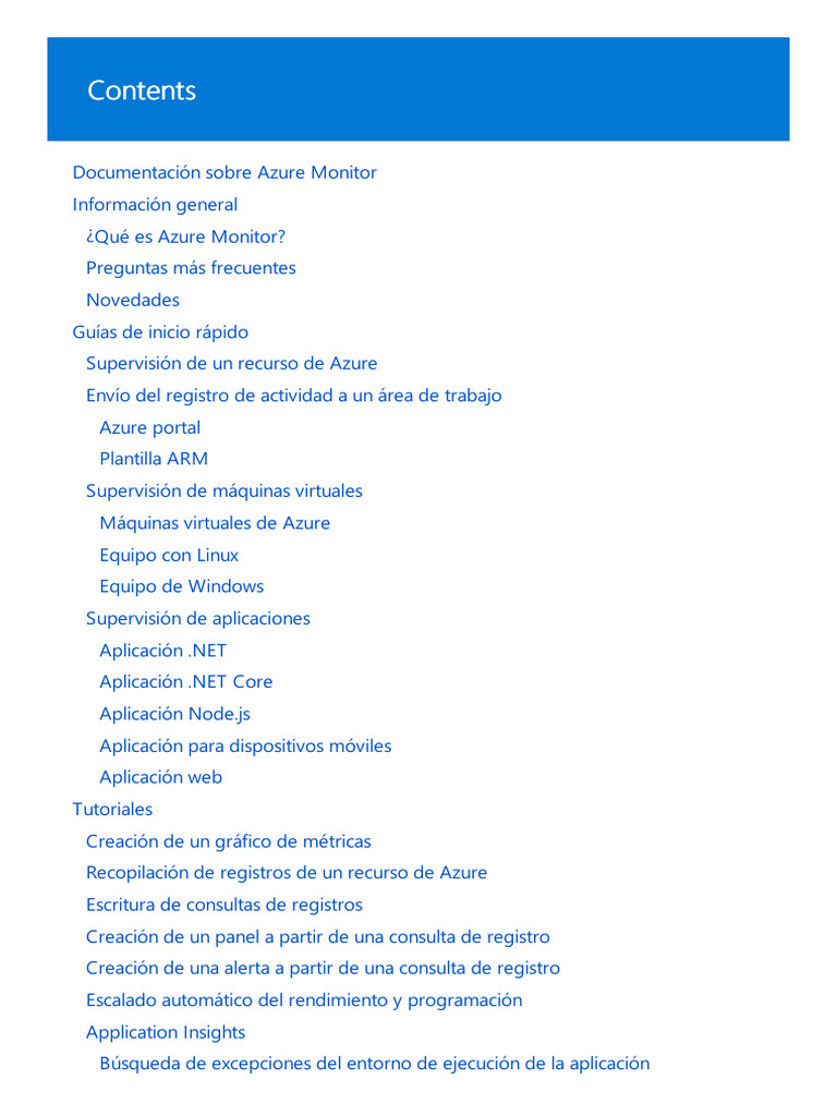Azure+Monitor | PDF | Microsoft Azure | Software de la aplicacion