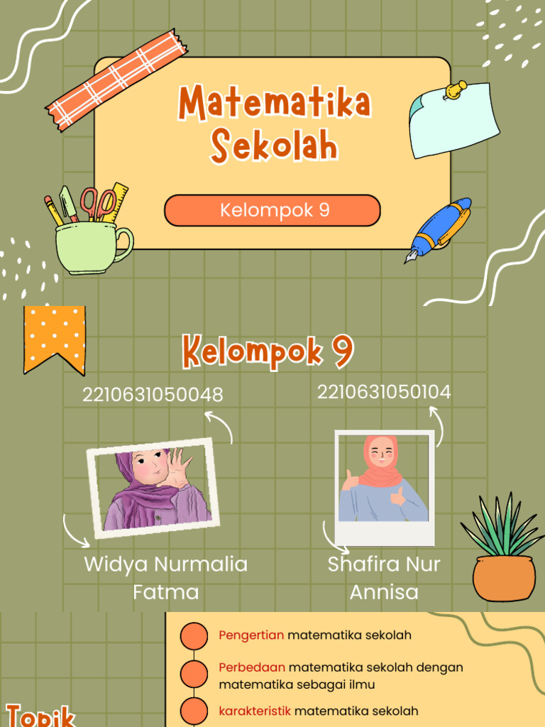 PPT MATEMATIKA SEKOLAH (MK BPM) | PDF