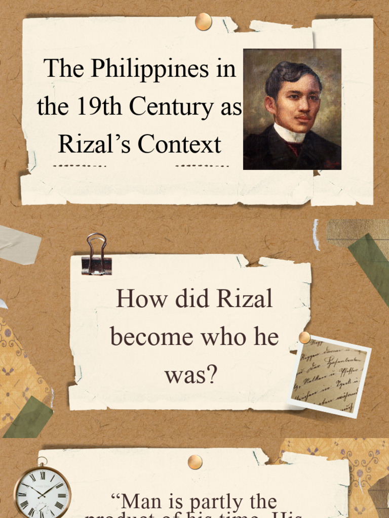 Rizal's 19th Century Philippine Context | PDF | Trade | Philippines