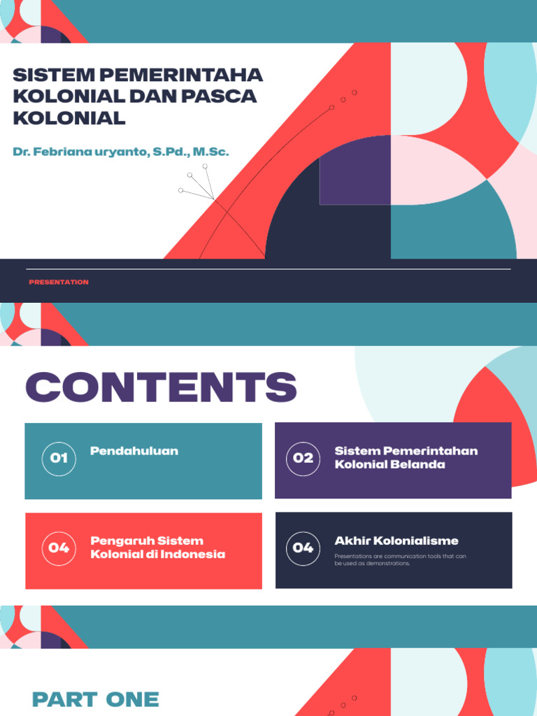 Pemerintahan Masa Kolonial Dan Pasca Kolonial | PDF