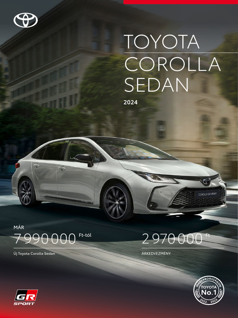 Arlista Corolla Sedan 2024 | PDF