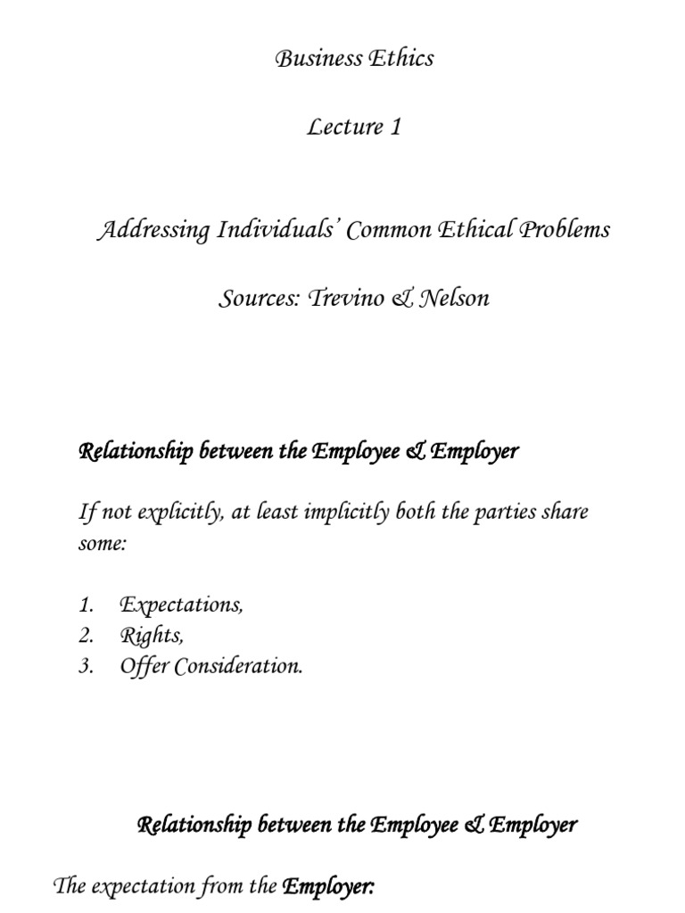 01 Addressing Individuals Common Ethical Problems Pdf Virtue
