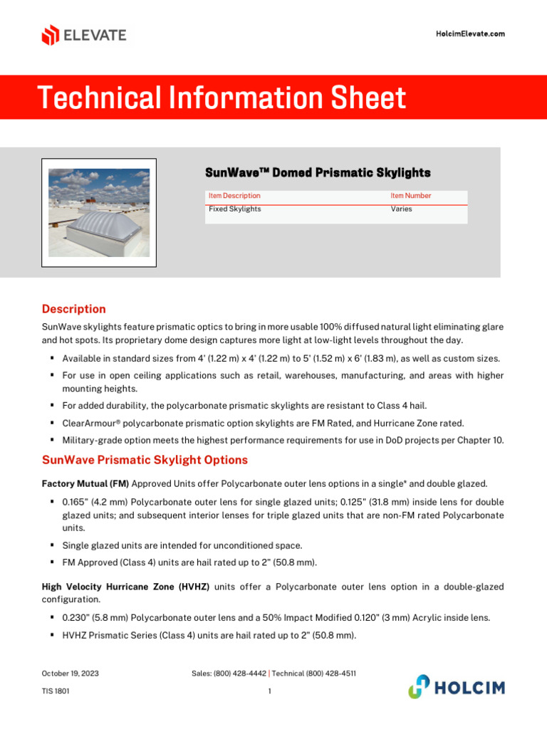 data sheet domo | PDF | Materials | Building Engineering