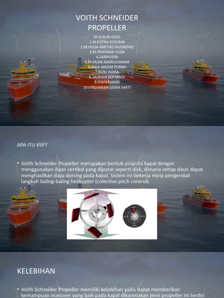 Voith Schneider Propeller | PDF