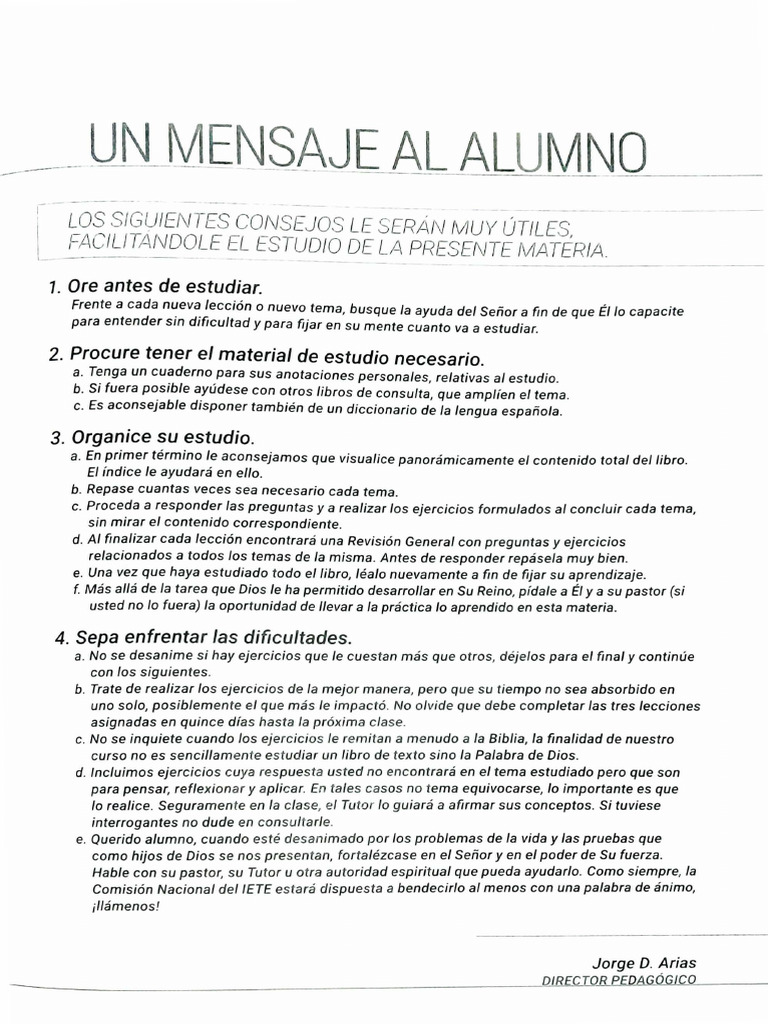 Consejos para Estudiar Efectivamente | PDF