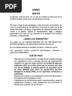 Qué Es La ADRES | PDF