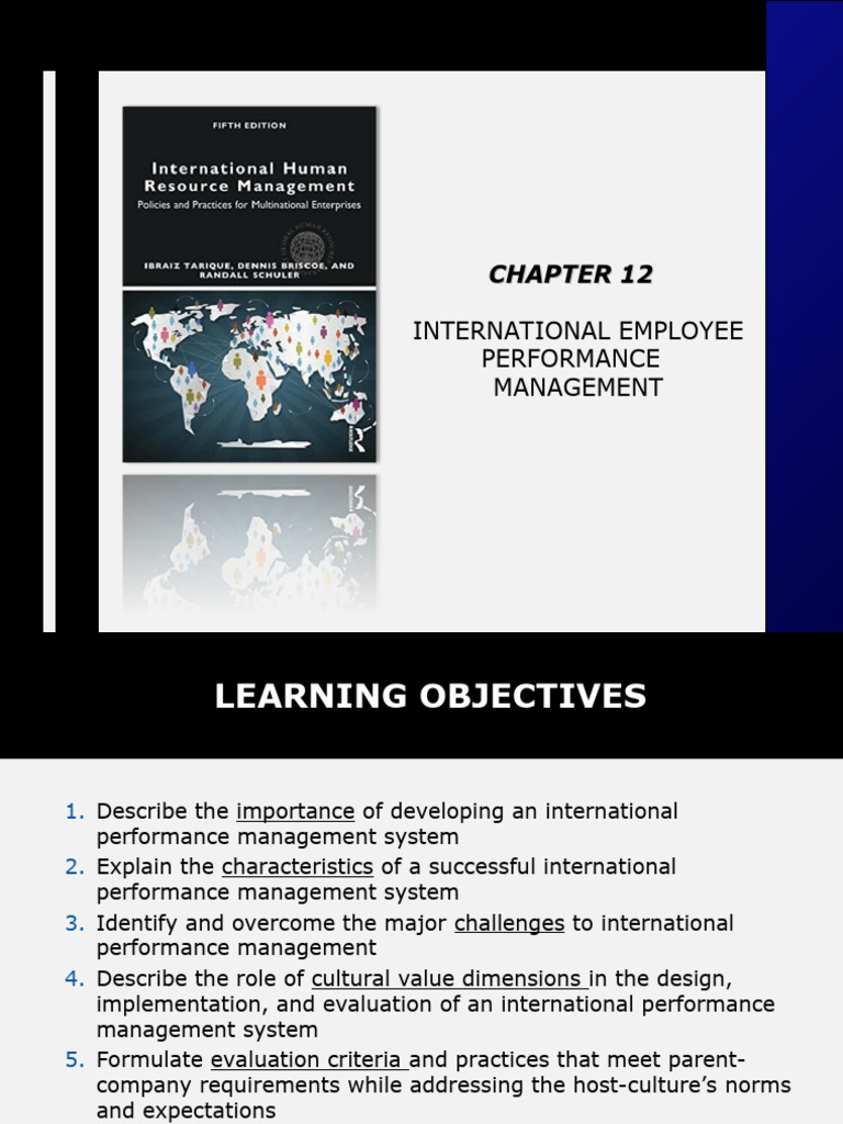 GlobalHRM - Ch12 International Employee Performance Management Dd. 17th ...