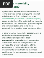 KPMG's Guide to Materiality Assessment | PDF | Sustainability ...