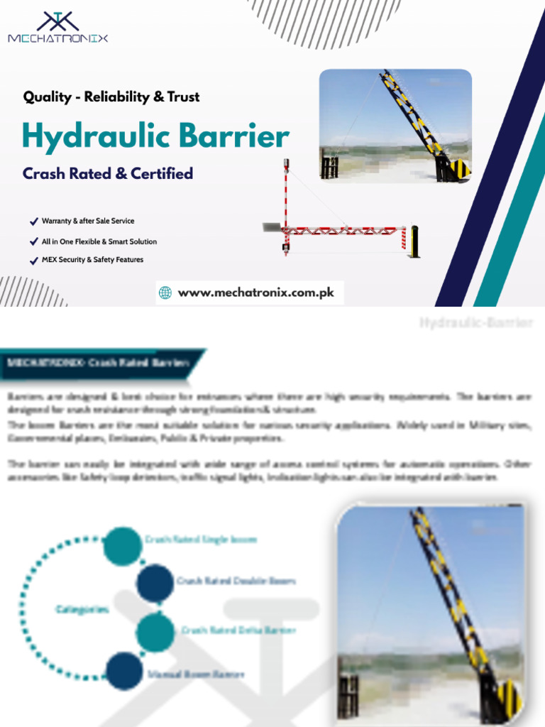 Boom Barrier Brochure | PDF