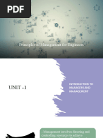 Study Material BBS - 1st - Principles-of-Management | PDF