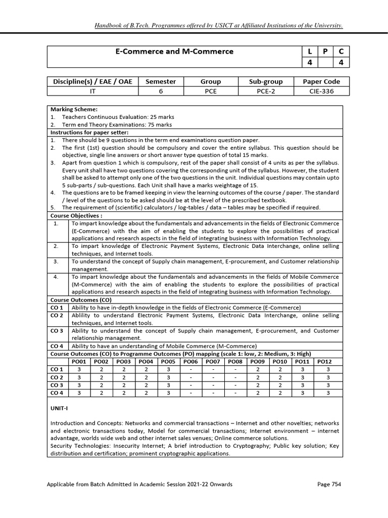FSD 6th Semester Syllabus | PDF | Html Element | Html