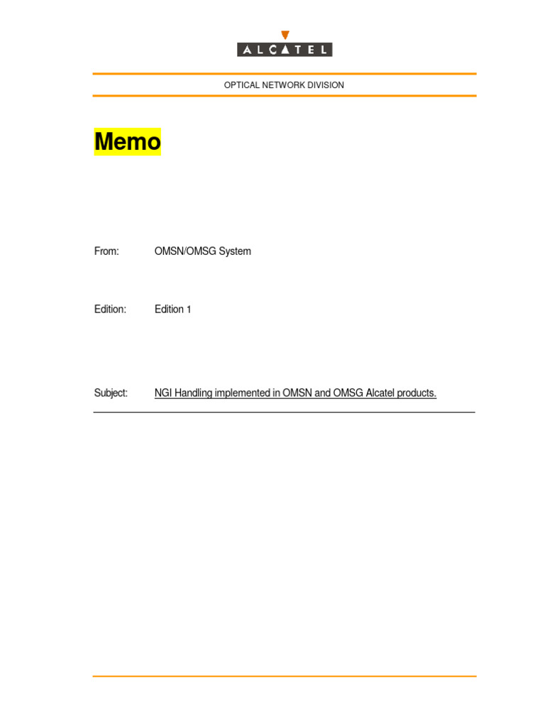 Optical Network Maintenance Guide | PDF | Computer Engineering ...