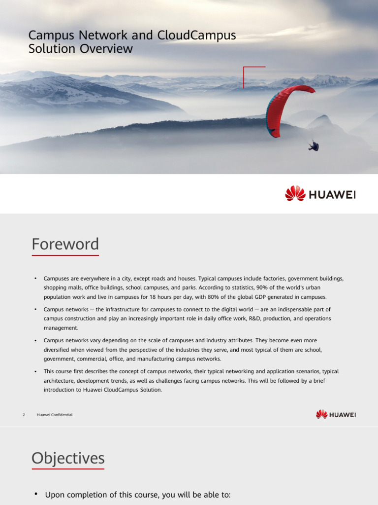 H19-401 HCSP-Presales-Campus Network Planning and Design V1.0 Training Material-Without Remark ...