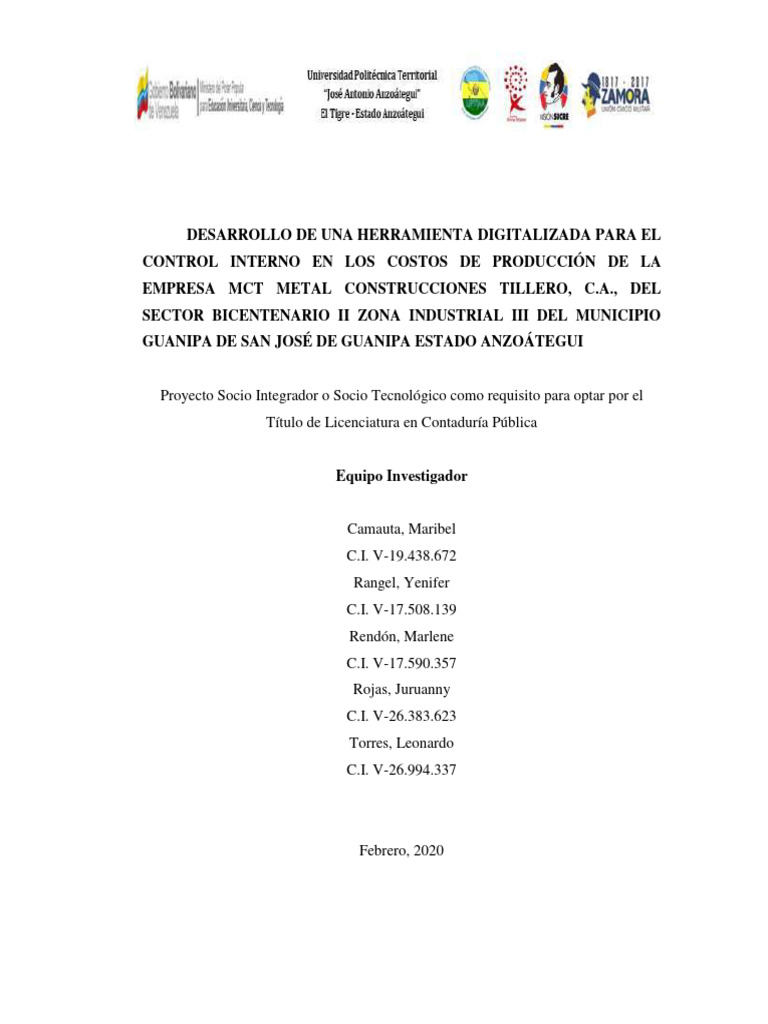 Informe de Proyecto Grupo Ii Sección CP-02 | PDF | Calidad (comercial) | Business