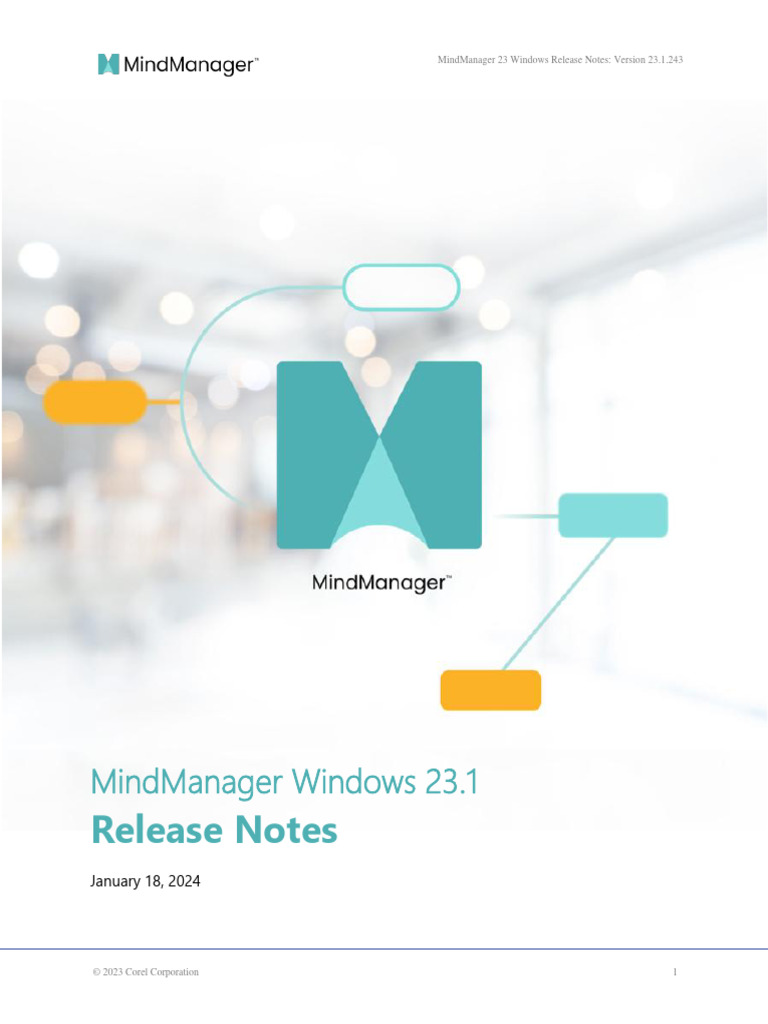 MindManager 23 Windows Release Notes EN | PDF | Microsoft Outlook ...