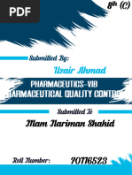 Master Formulation Record Template | PDF | Pharmacy