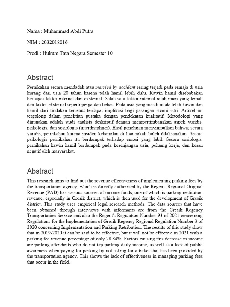 Muhammad Abdi Putra File A FIlsafat Ilmu | PDF | Loans | Financial Services