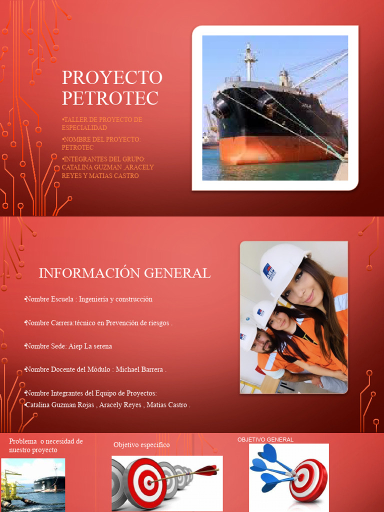 proyecto petrotec | PDF | Contaminación | Petróleo
