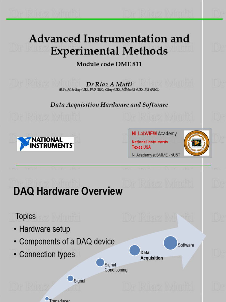 Lesson 2 DAQ | PDF | Data Acquisition | Amplifier