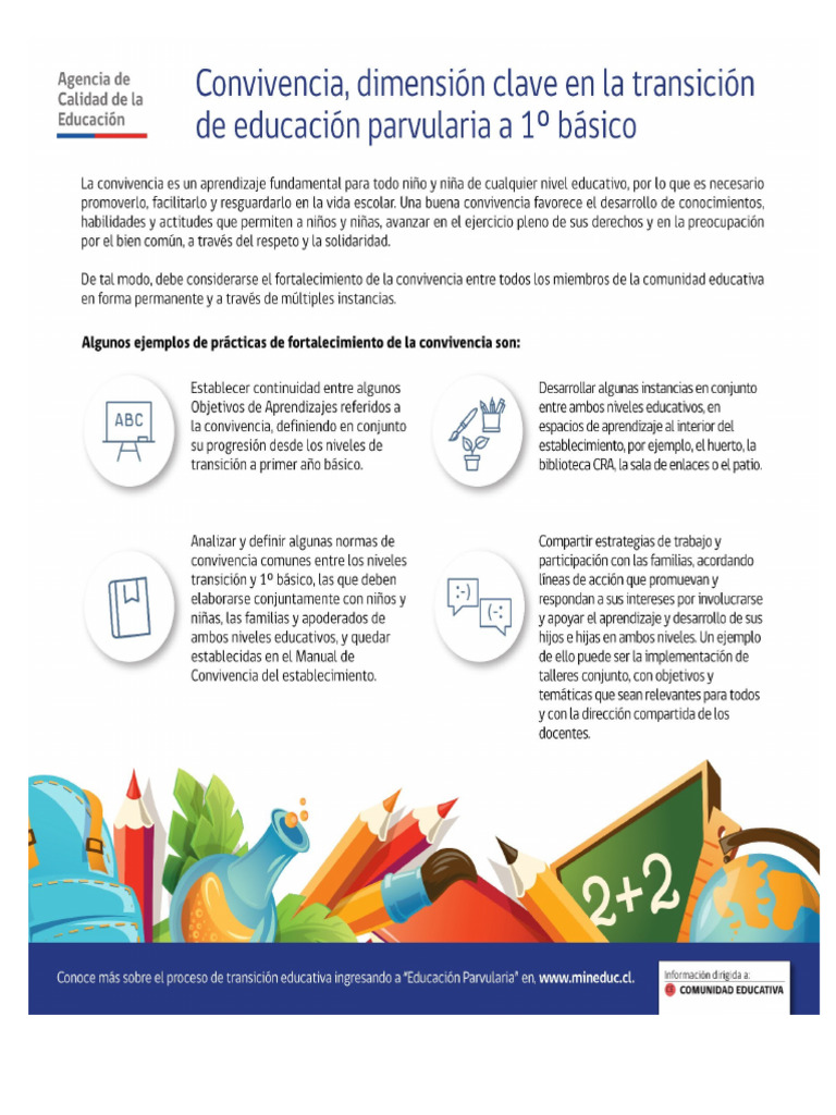 Transición de Kinder | PDF