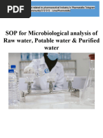 Raw Water Testing (Method of Analysis) As Per IP - BP - USP ...
