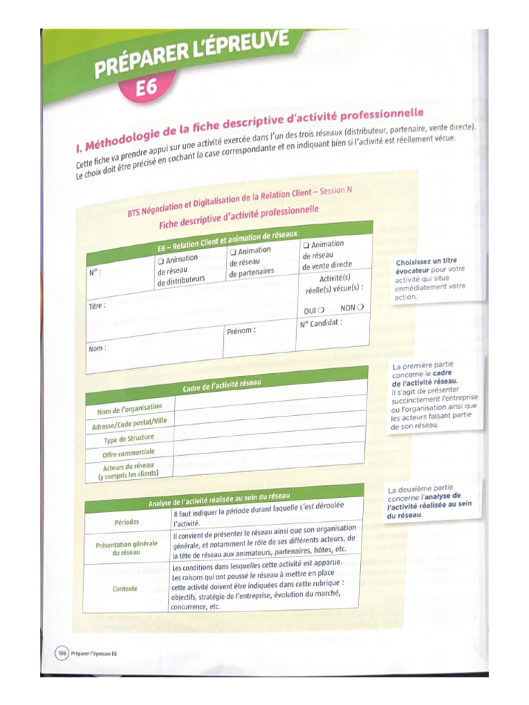 Méthodologie de La Fiche Descriptive D'activité Professionnelle | PDF Méthodologie de La Fiche Descriptive D'activité Professionnelle | PDF