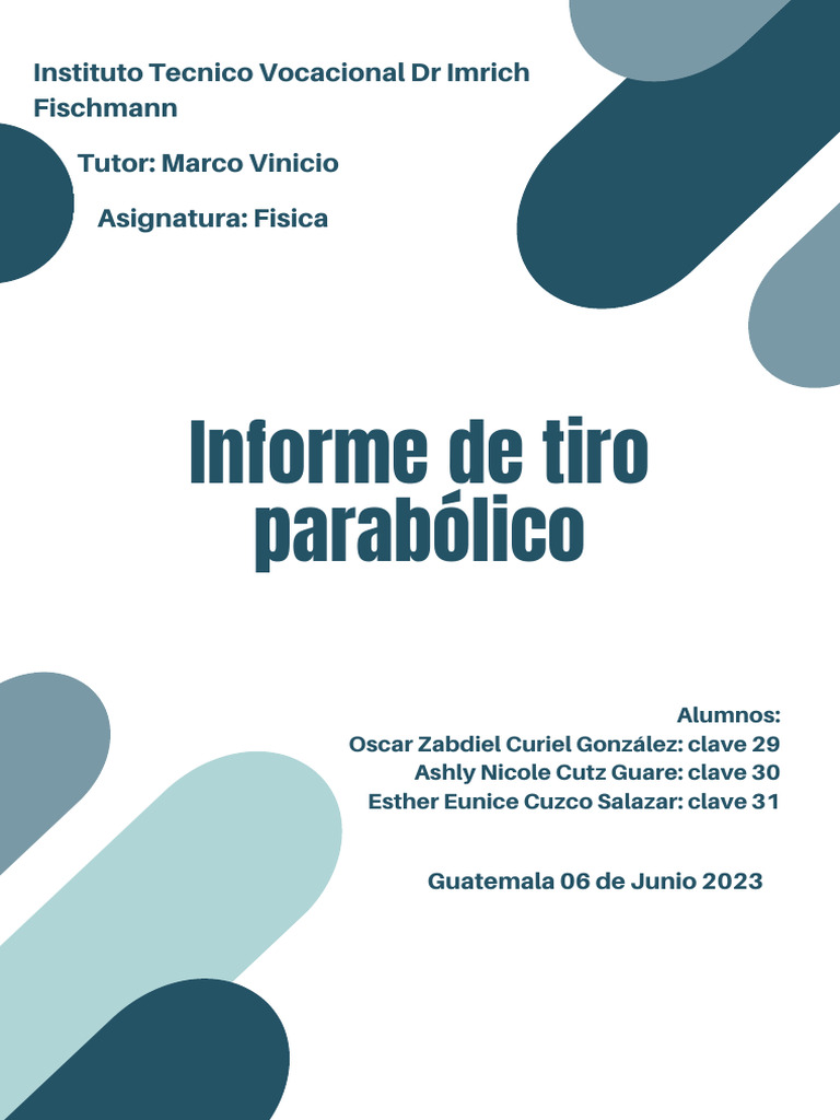 Tiro Parabólico | PDF