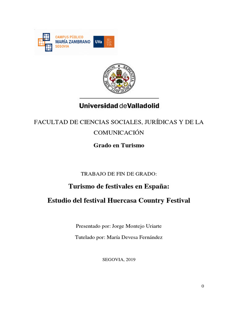 TFG-N 1034 | PDF | Turismo | España