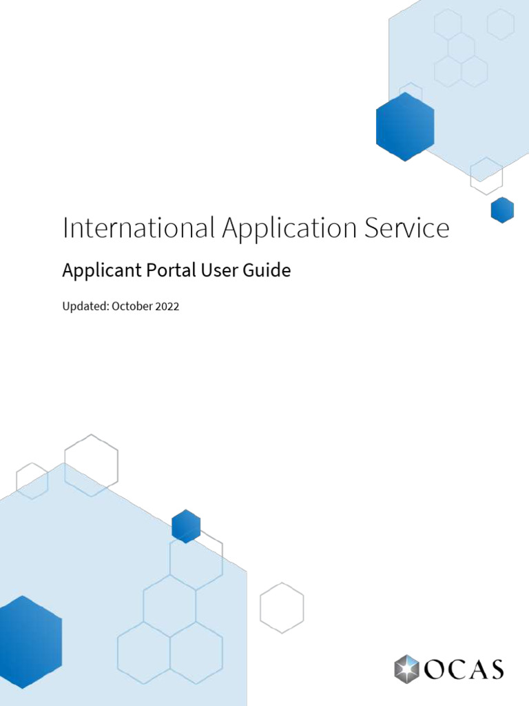 Applicant Portal User Guide | PDF | Password | Travel Visa