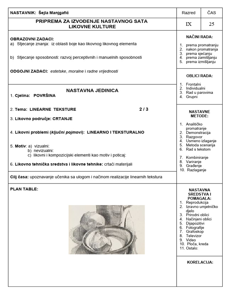 Priprema IX - 22 | PDF